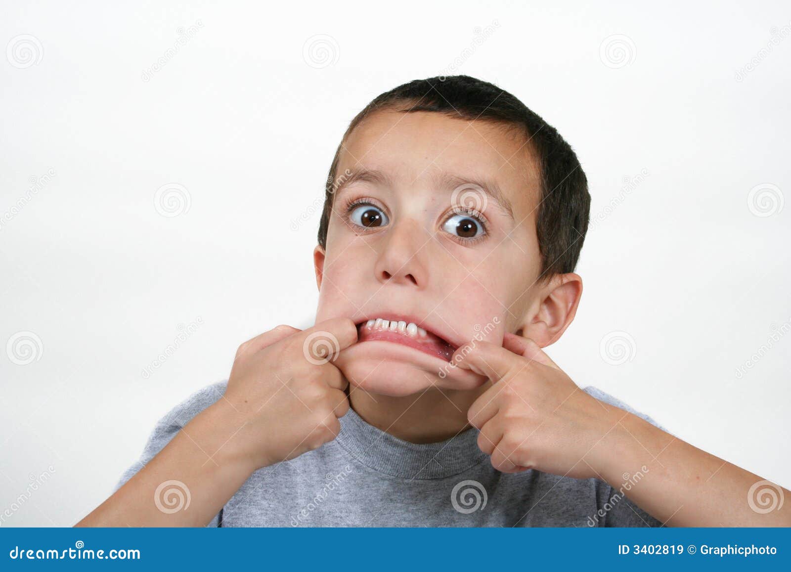 Visage Effrayant Image. Image: 3402819