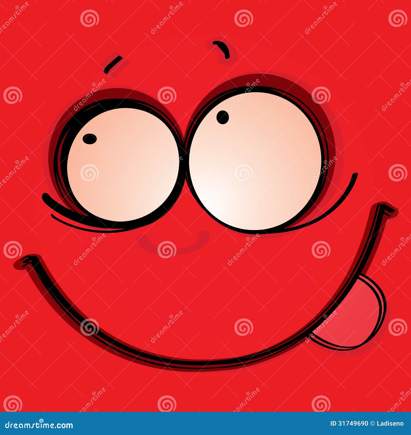 Visage Rouge Stock Illustrations, Vecteurs, & Clipart – (168,340 Stock ...