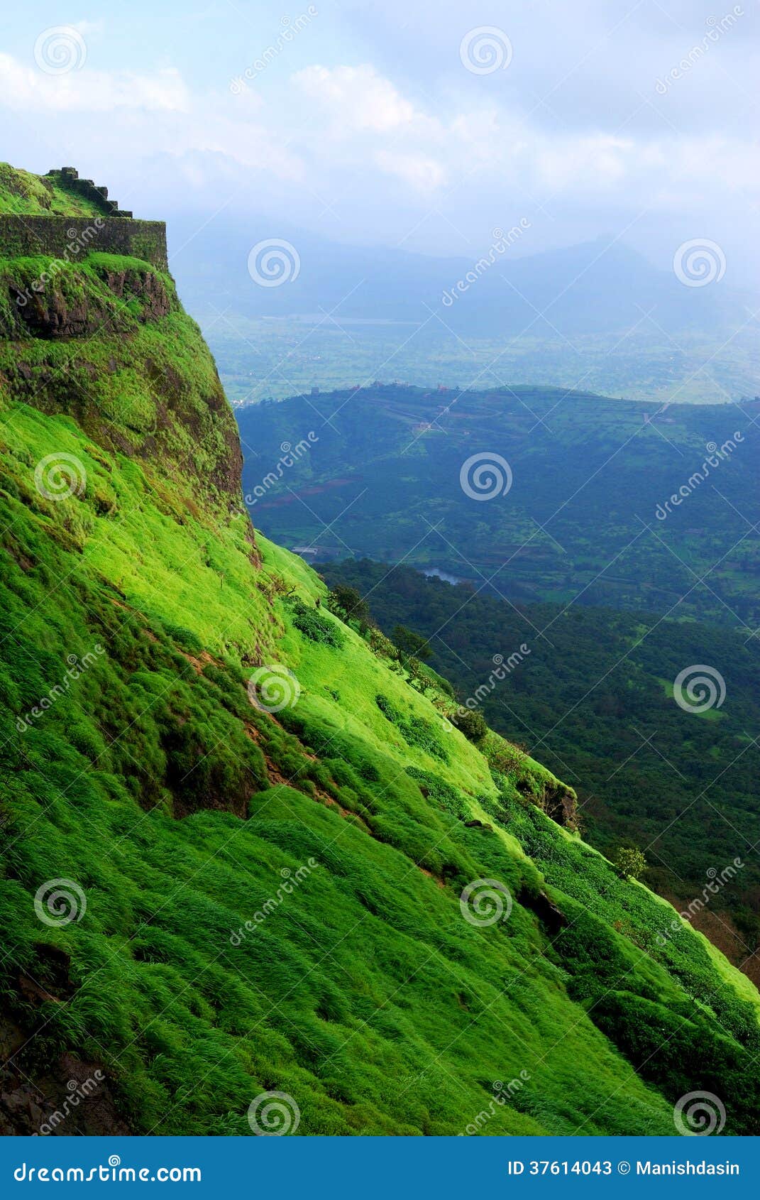 Visapur Fort stock image. Image of pune, maharashtra - 37614043