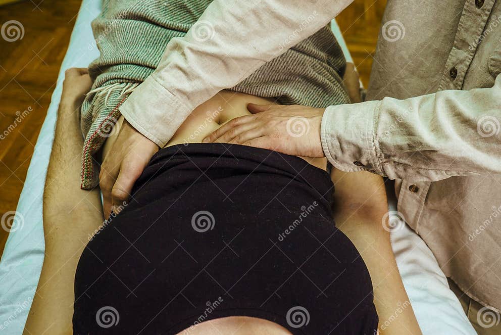 Visceral Abdominal Massage For A Young Woman Osteopathic Manipulation