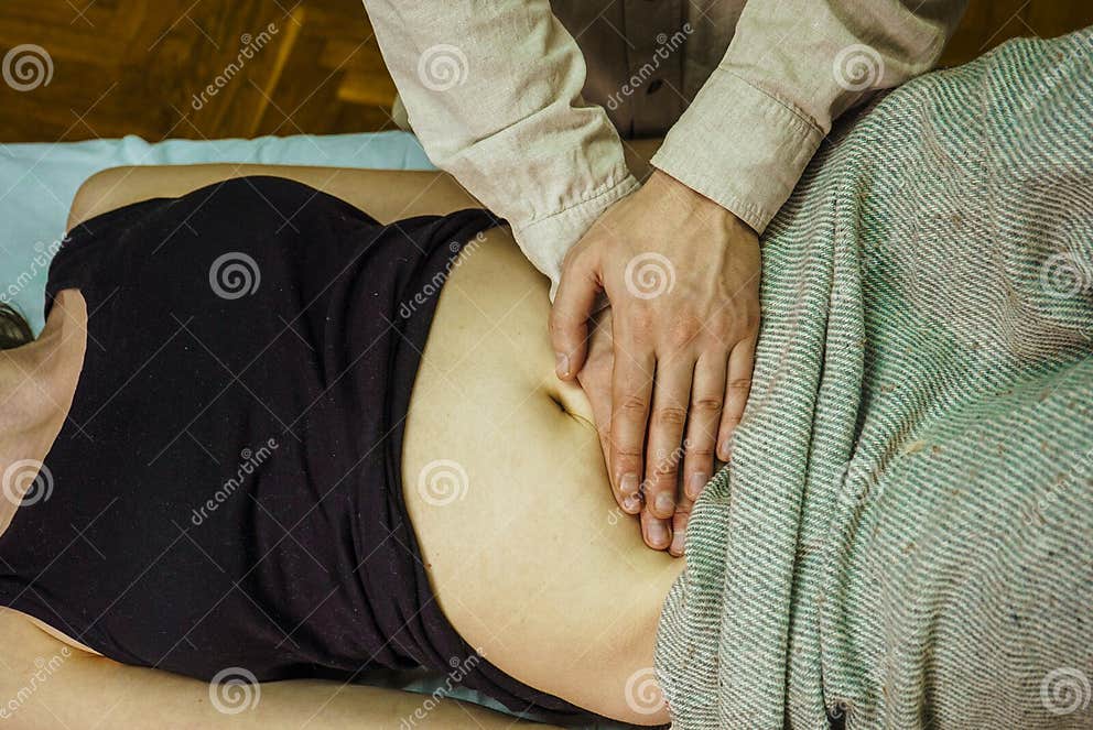Visceral Abdominal Massage For A Young Woman Osteopathic Manipulation