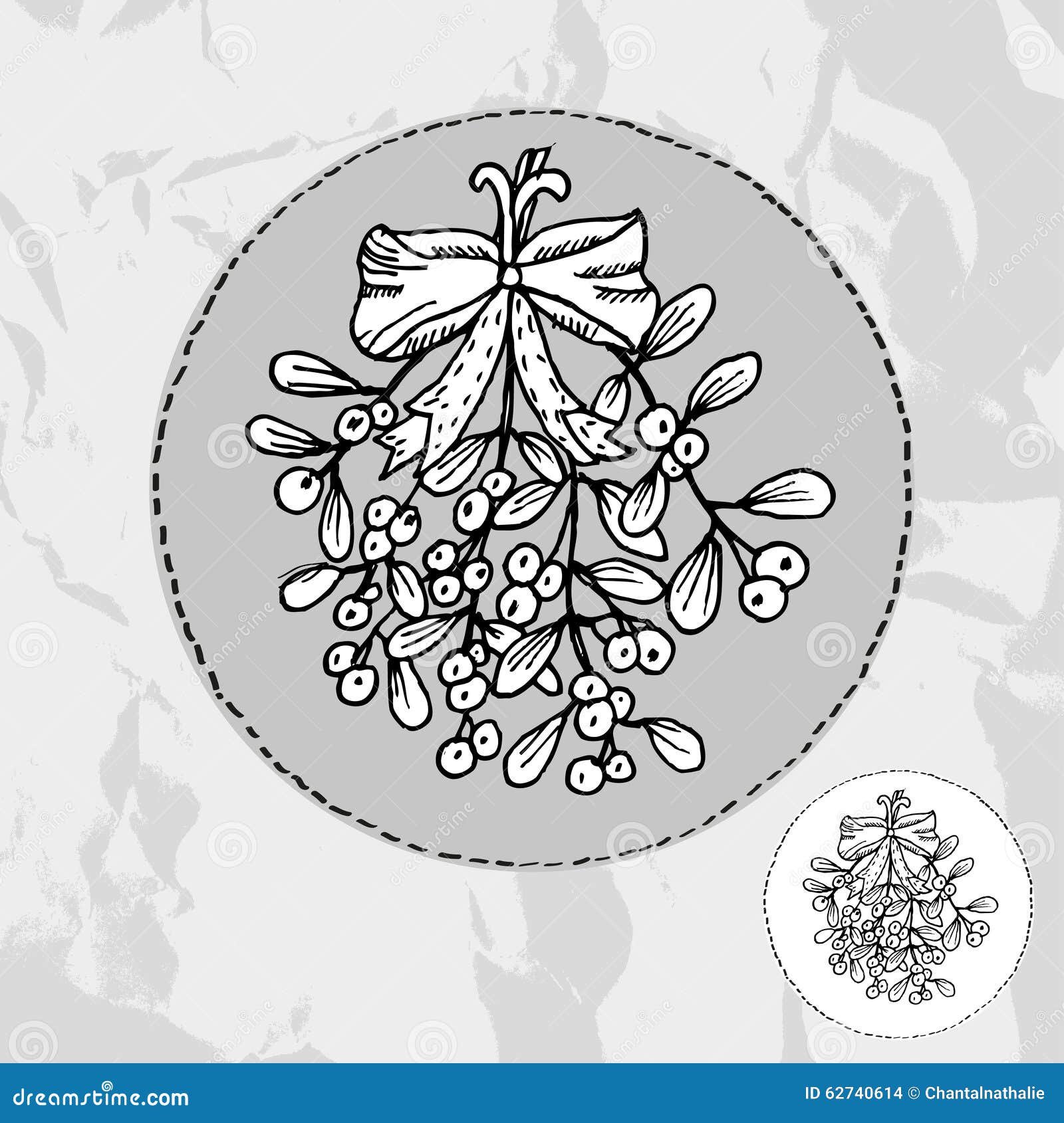 Vischio disegnato a mano illustrazione vettoriale. Illustrazione di ...