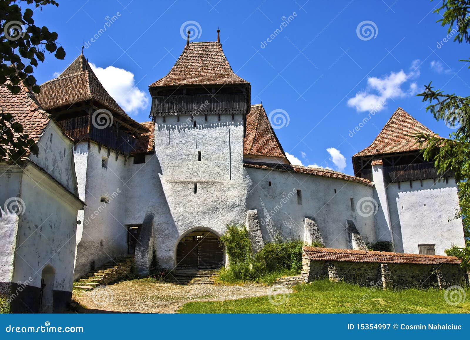 Viscri stock afbeelding. Image of schuilplaats, structuur - 15354997