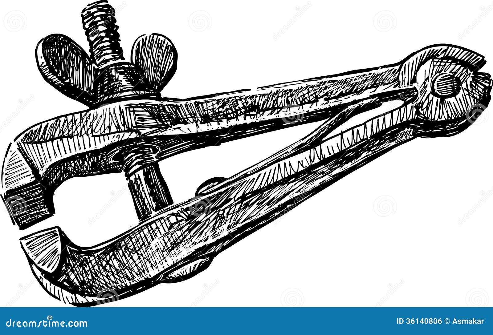 Vise Cartoon Vector | CartoonDealer.com #39387933