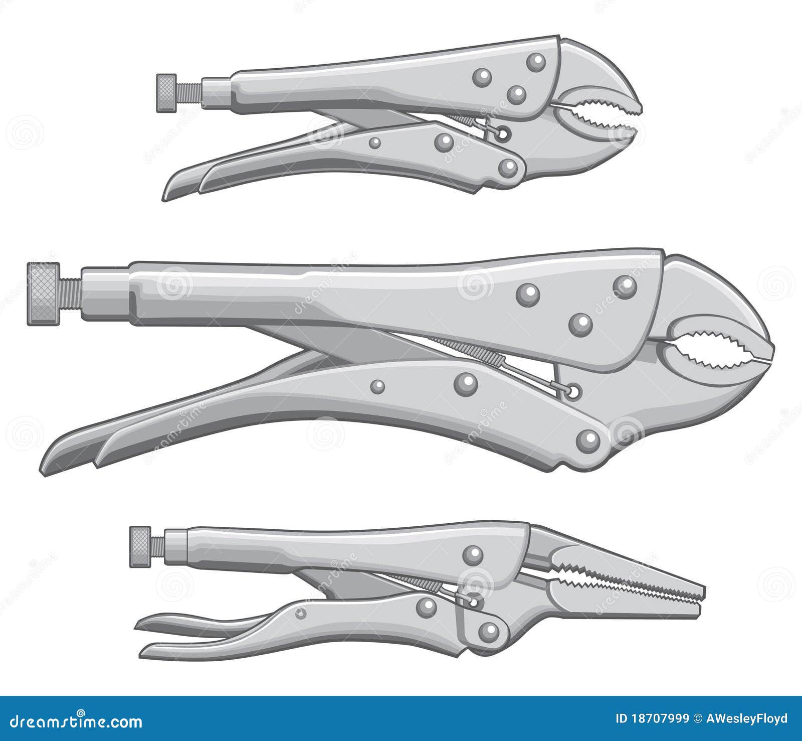 Locking Pliers Drawing Royalty-Free Stock Photo | CartoonDealer.com ...