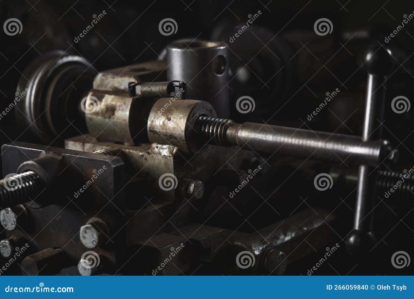 Vise On A Working Bench Stock Image | CartoonDealer.com #83161993