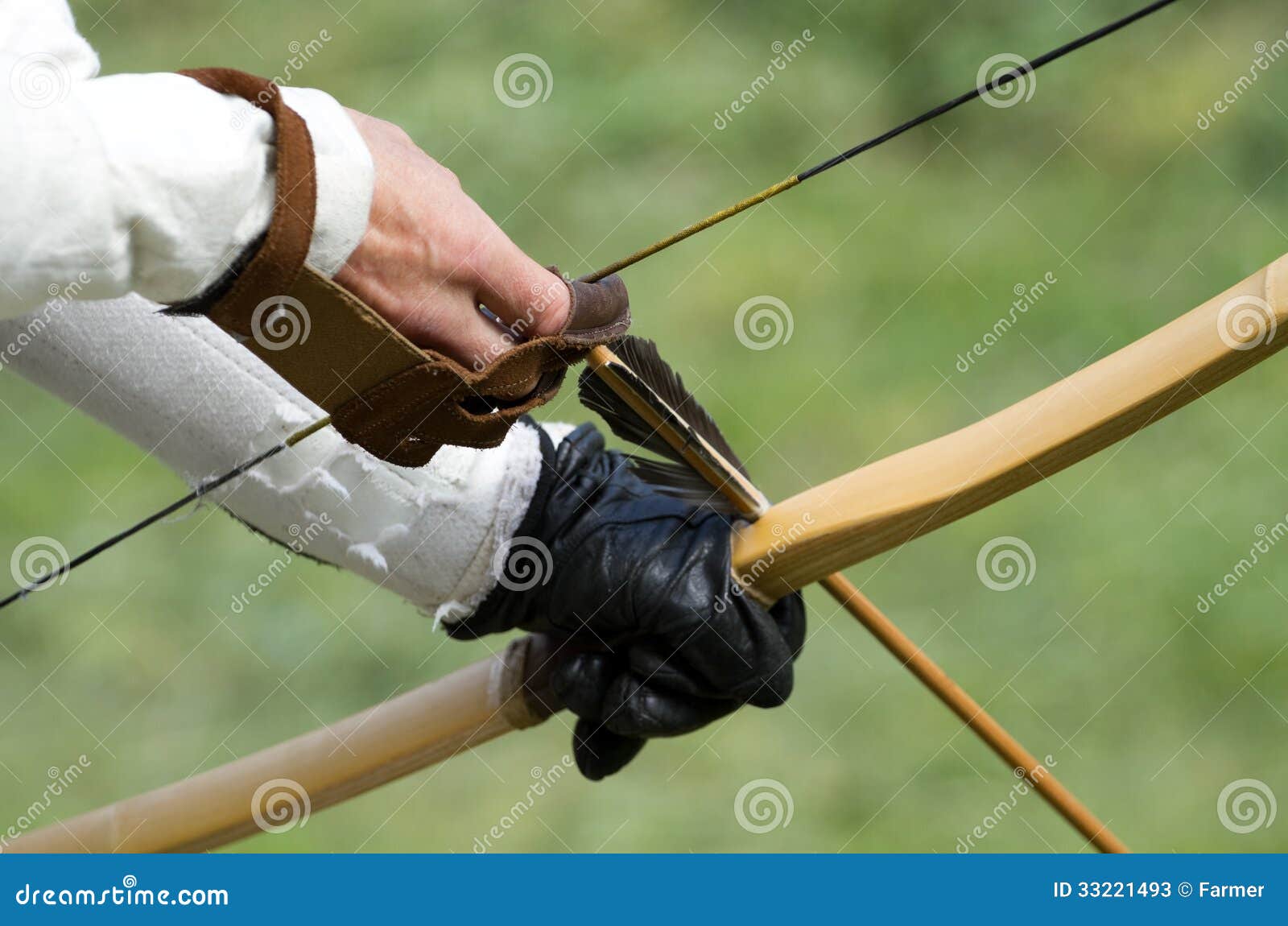 Viser des archers image stock. Image du arme, rond, précision - 33221493