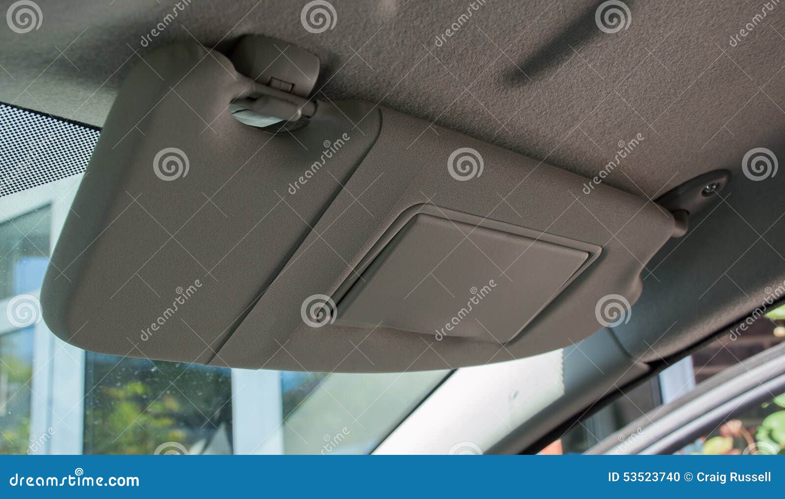 Visera del coche foto de archivo. Imagen de viaje, cortina - 53523740