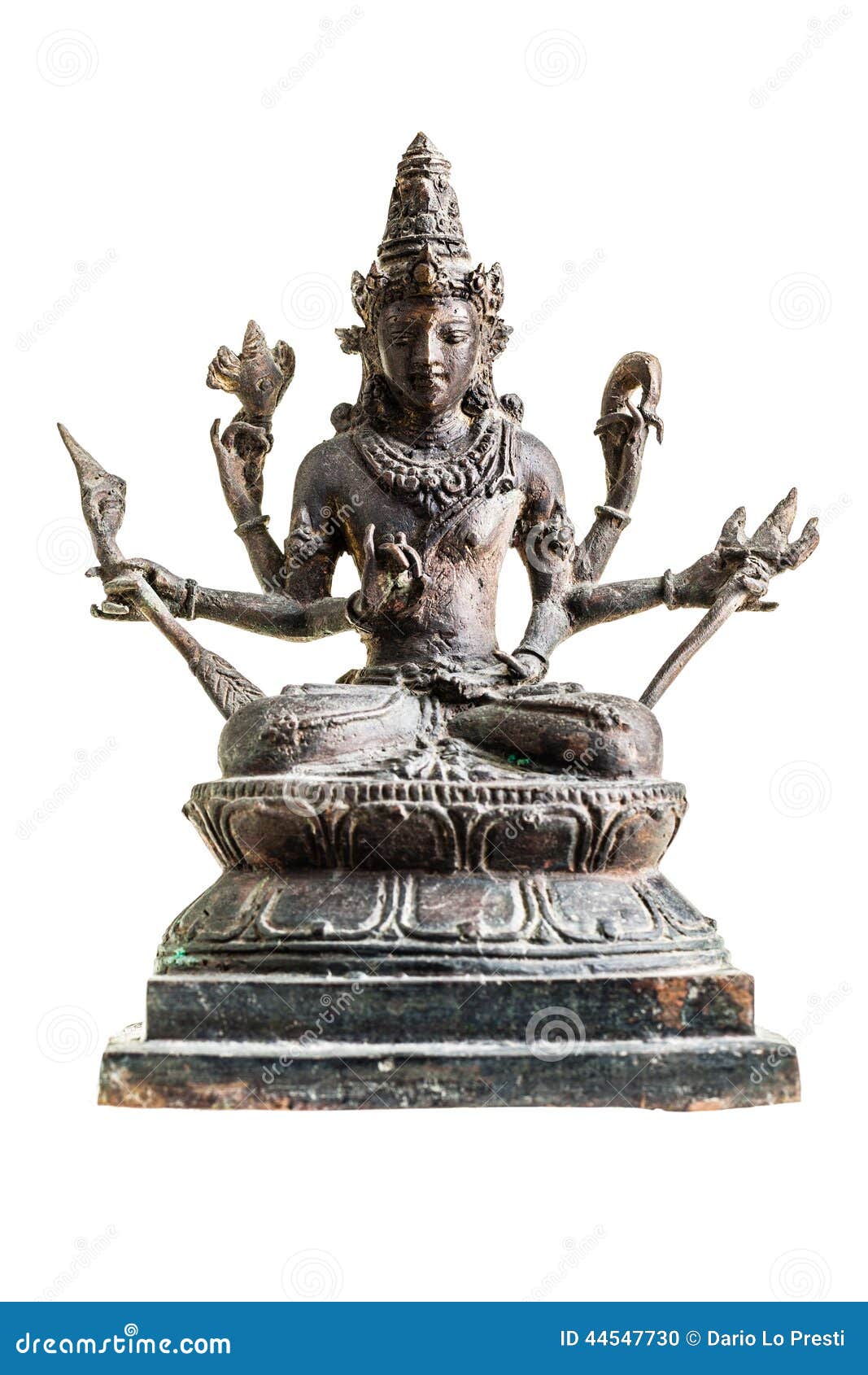 Vishnu statue stock photo. Image of metal, knack, deaths - 44547730