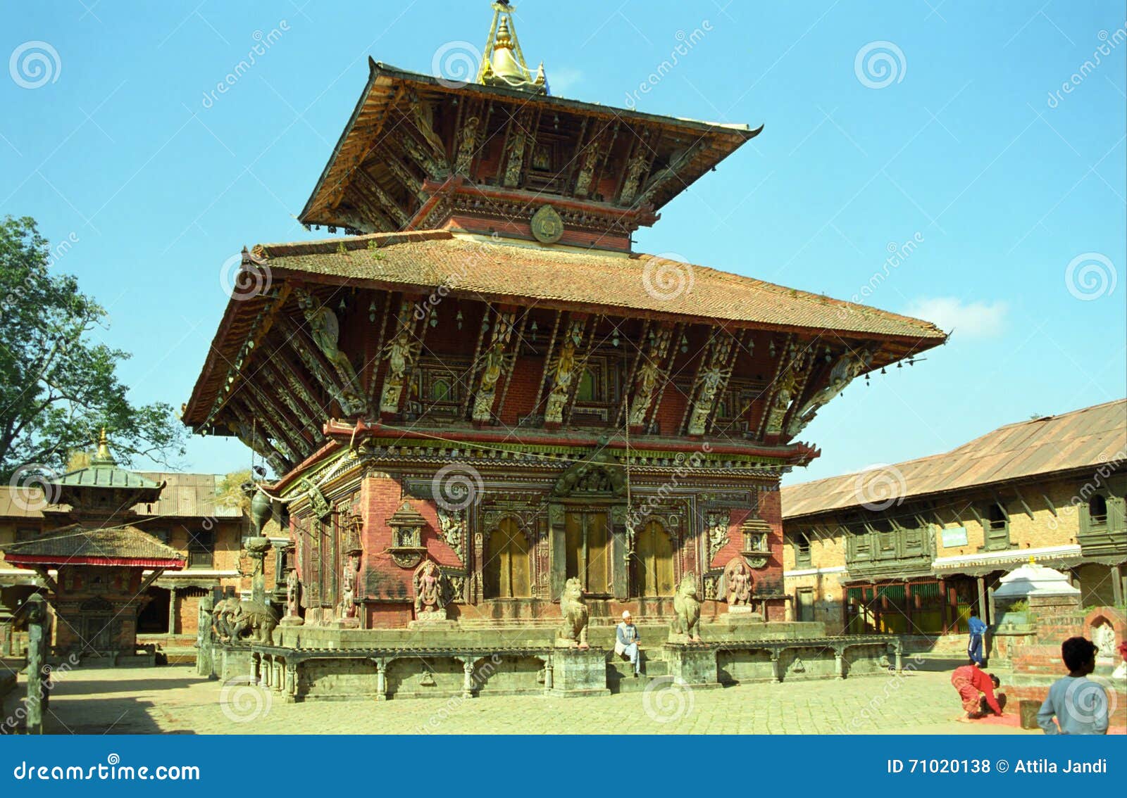 Vishnu Temple At Parvati Hill 17th Century. This Temple Holds A ...