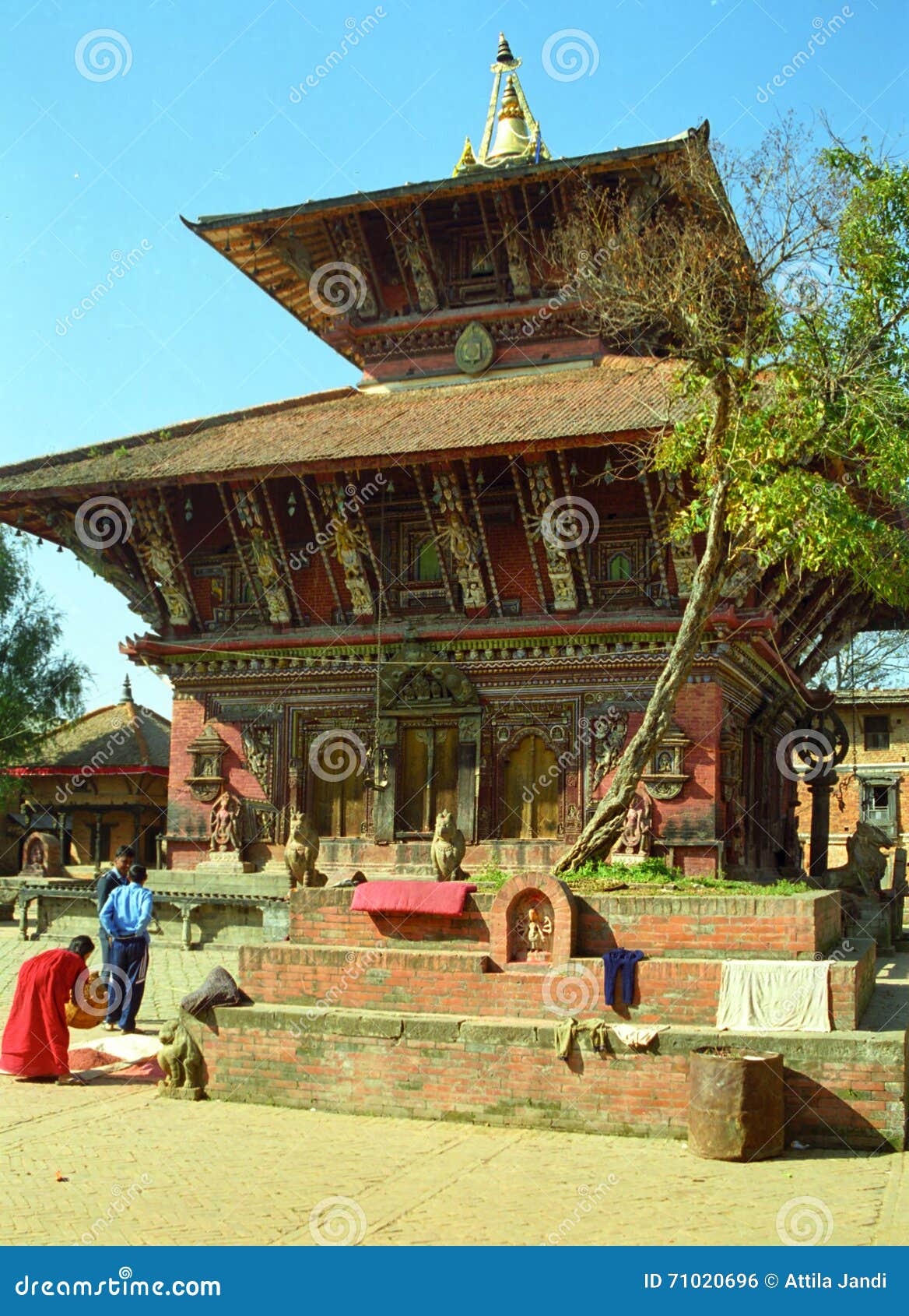 Vishnu Temple At Parvati Hill 17th Century. This Temple Holds A ...
