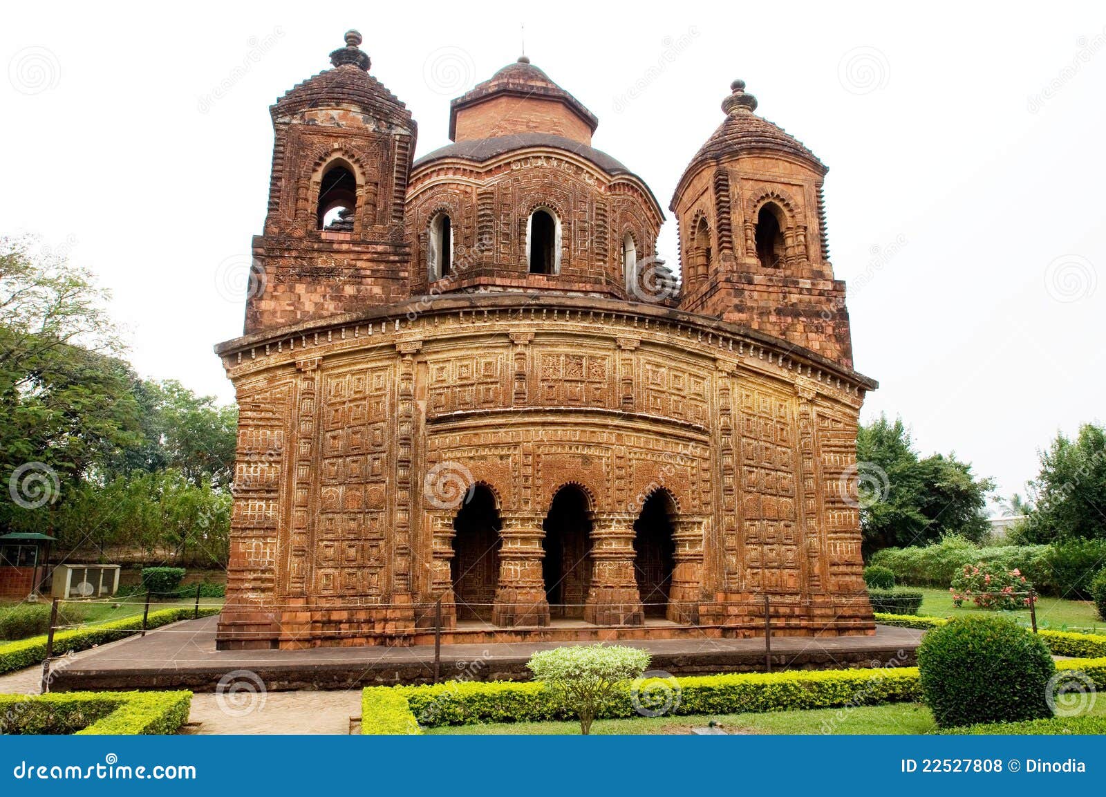 Shikhara Carved In Stone Masonry Over Mandapam As Seen From Arched ...