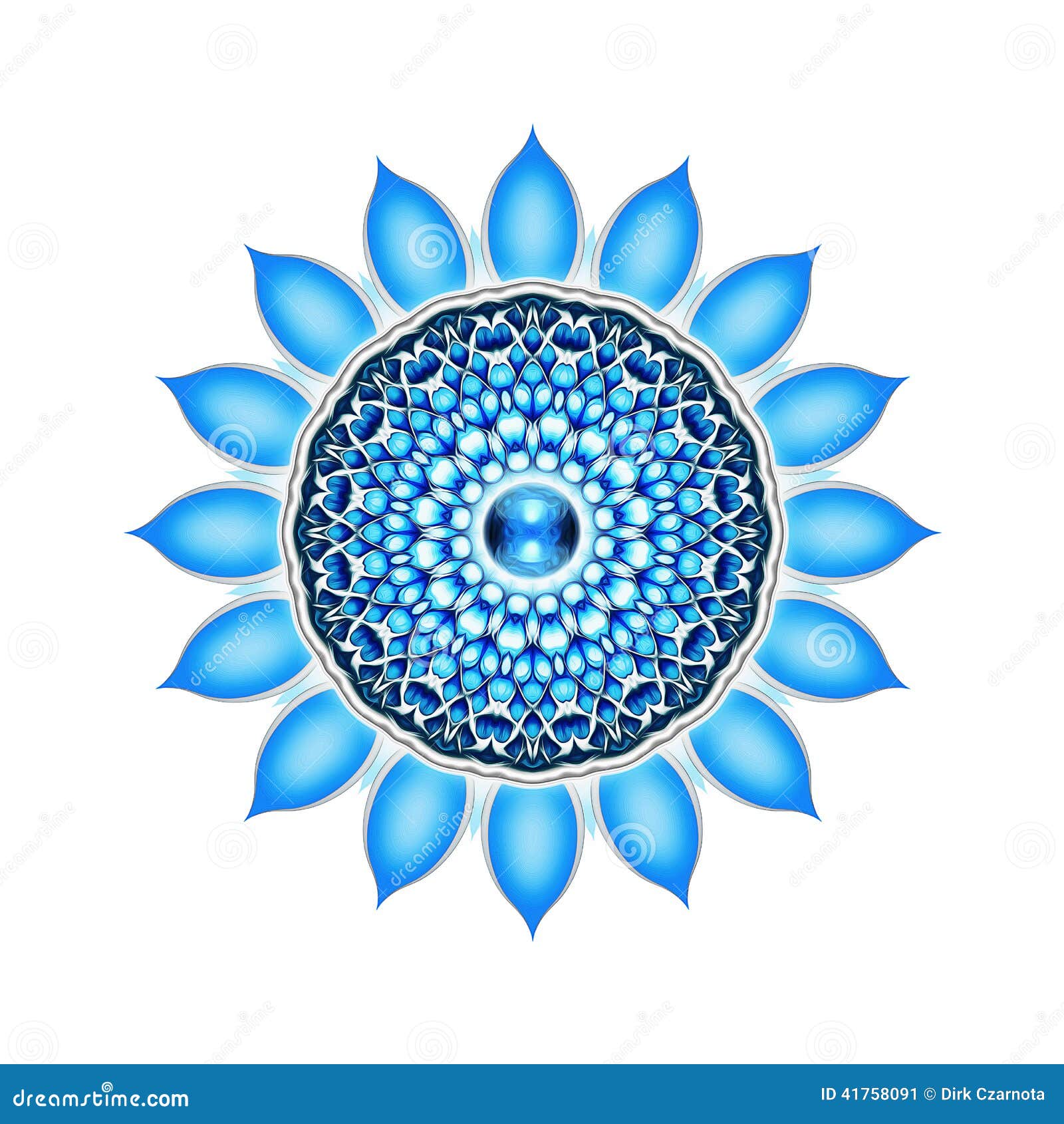 Throat Chakra Mandala