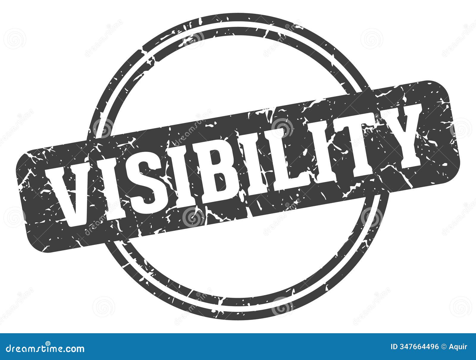 Visibility Stamp Vector Illustration | CartoonDealer.com #347664496