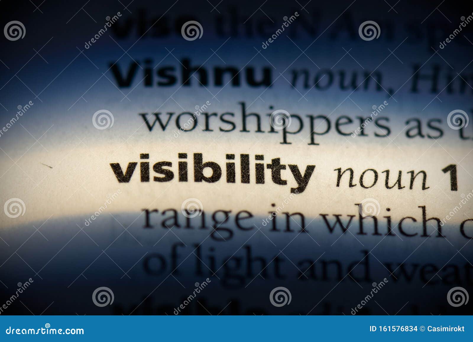 Visibility stock photo. Image of info, learn, isolated - 161576834