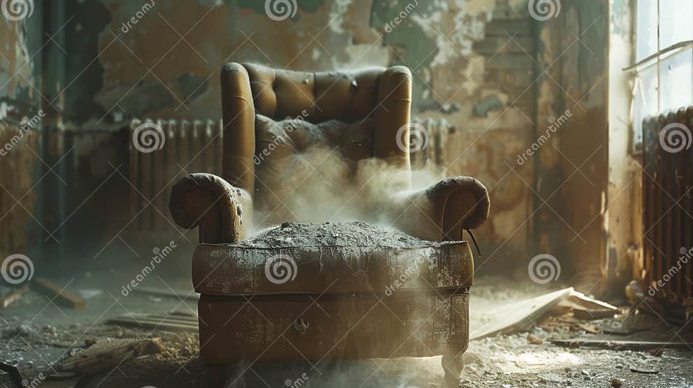 Visible Dust Particles on a Table Surface at Home, Cleaning Theme ...