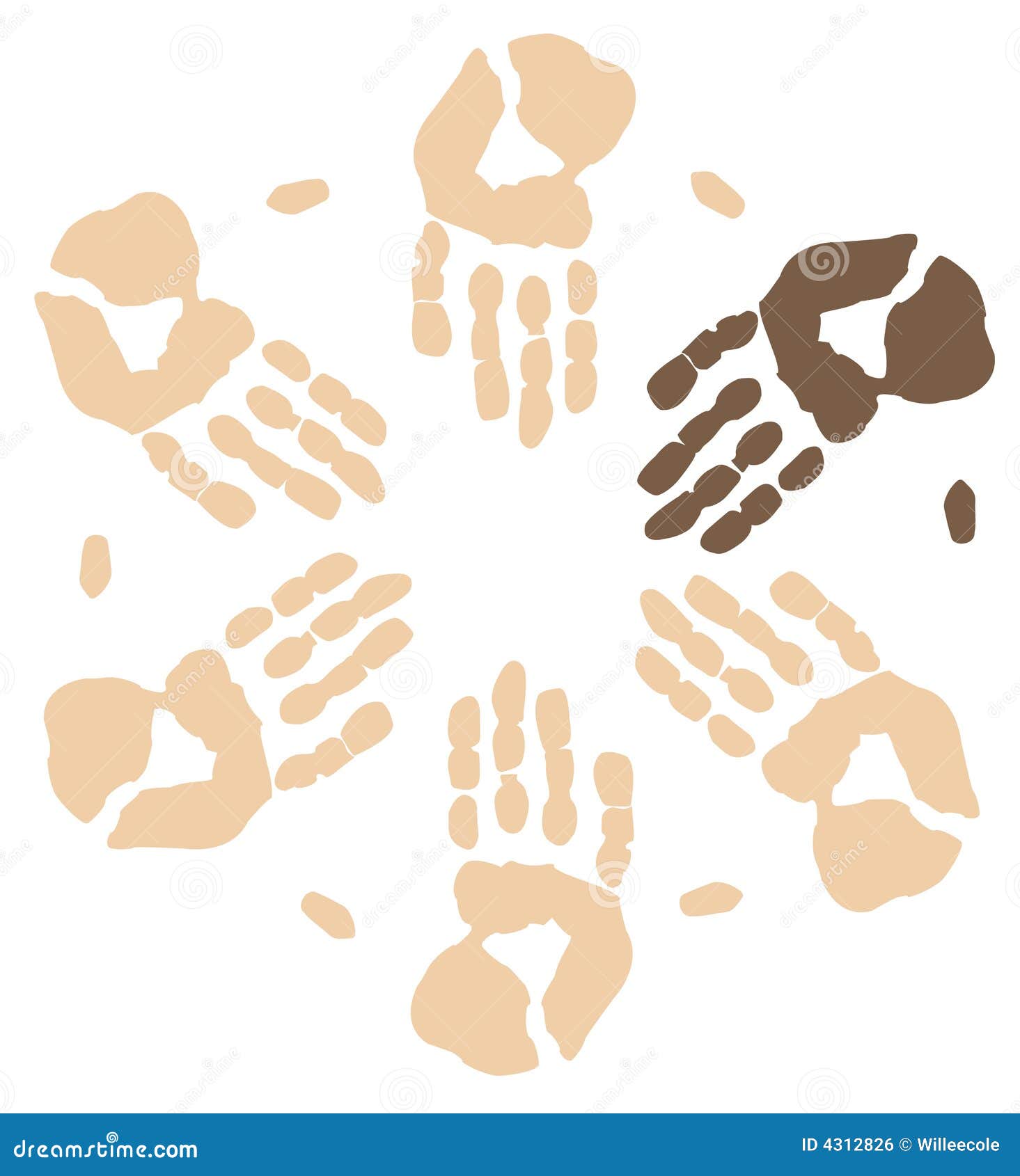 Visible minority stock vector. Illustration of ethnic - 4312826