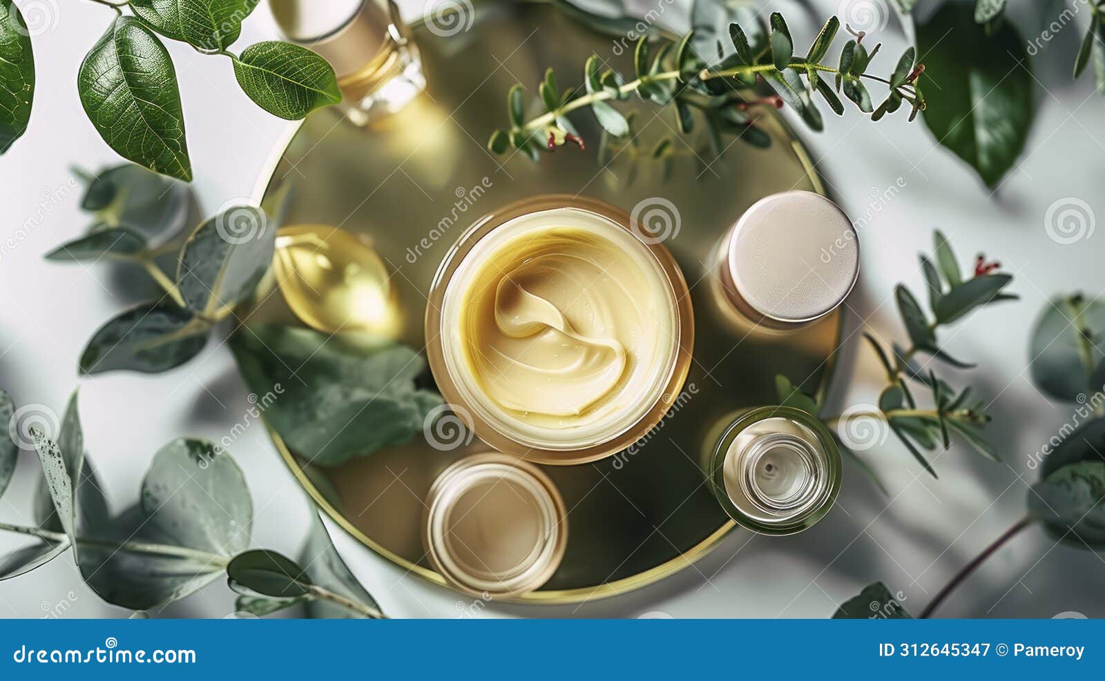 The Visible Texture of a Specialized Moisturizing Cream Crafted for ...