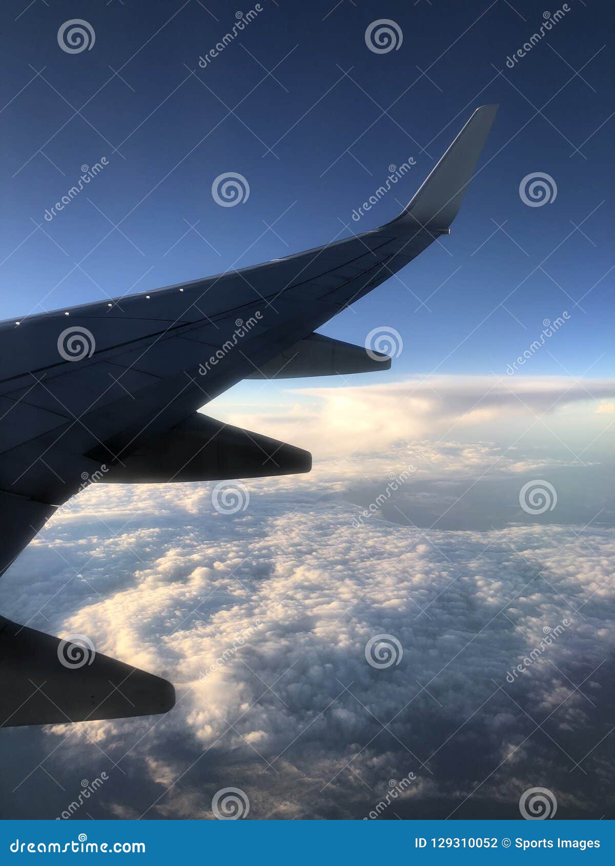 Visible through the Window of a Flying Airplane. Editorial Photography ...