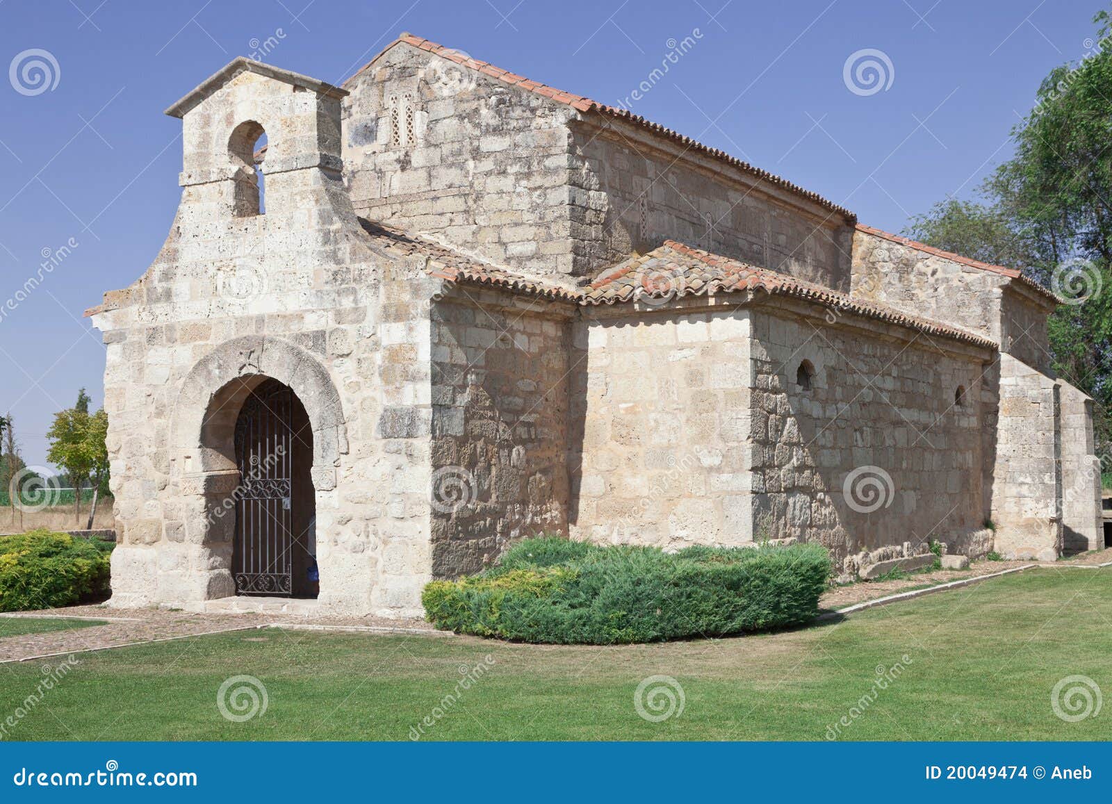 Visigoth basilica stock photo. Image of exterior, dome - 20049474