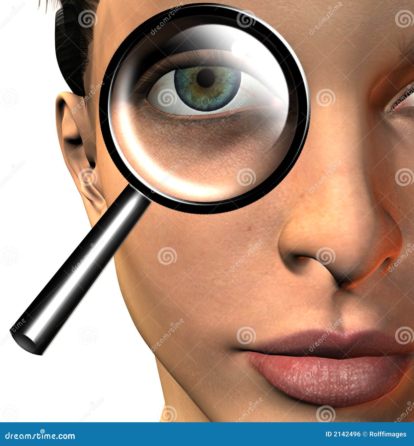 Vision stock photo. Image of isolated, search, pretty - 2142496