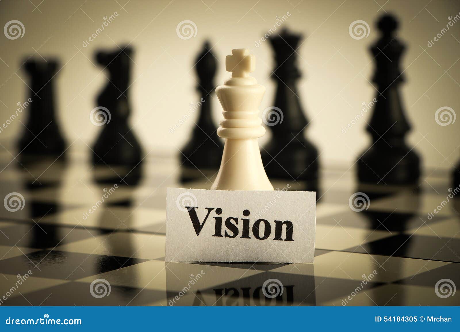 Vision chess stock image. Image of piece, powerful, board - 54184305