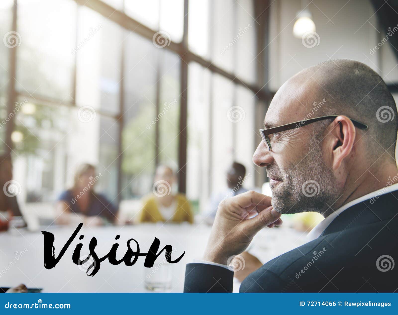 Vision Direction Future Ideas Motivation Target Concept Stock Photo ...