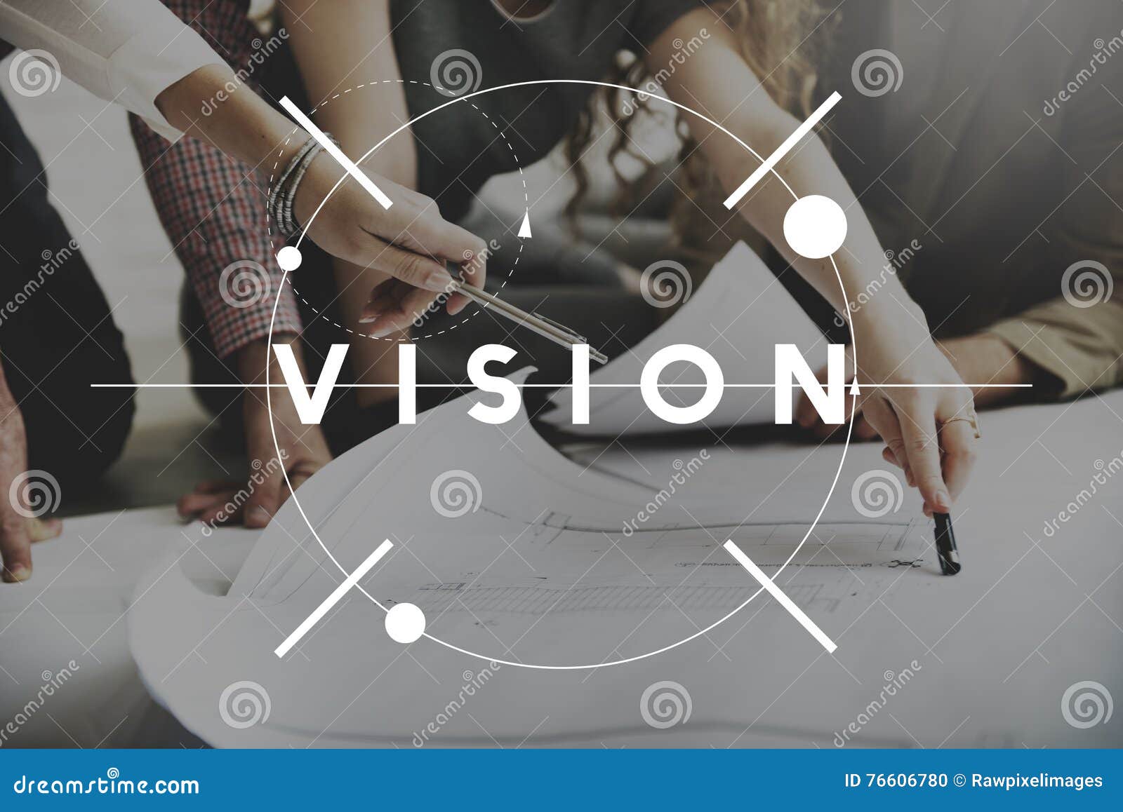 Vision Direction Future Inspiration Motivation Concept Stock Photo ...