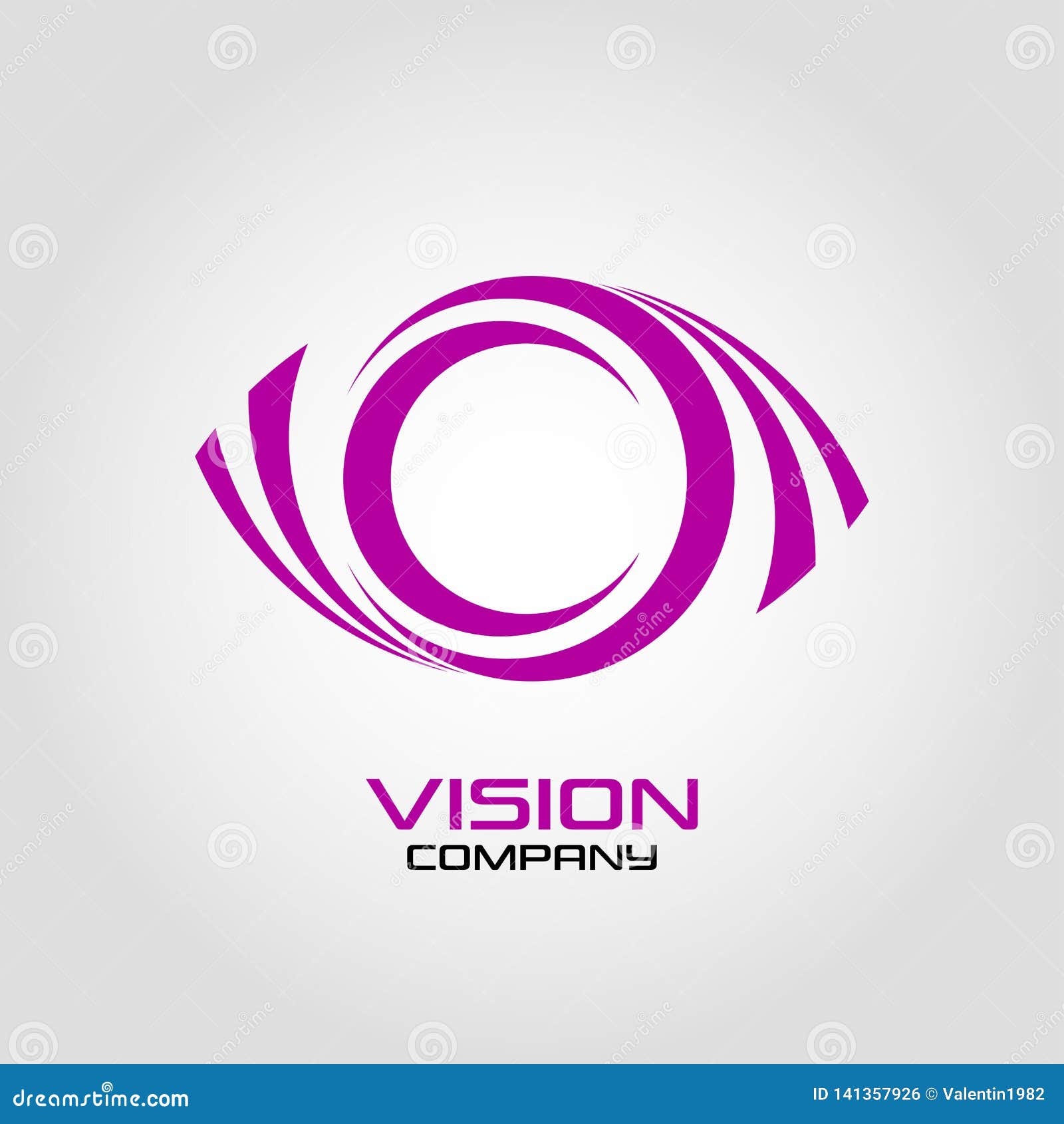 Vision Eye Logo. Vector Illustration. Stock Vector - Illustration of ...