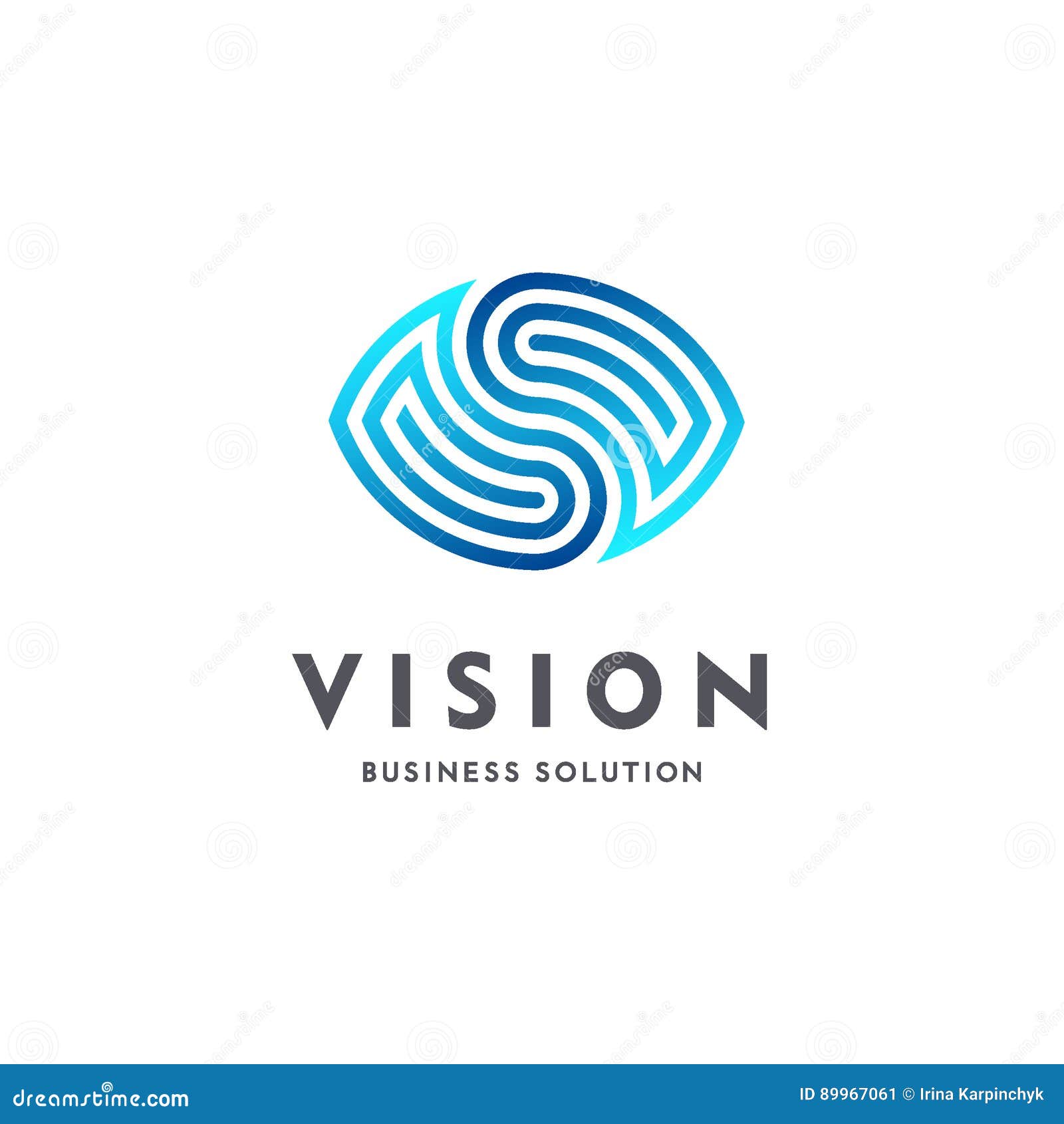 Vision. Eye Logo. Video Control Signs. Smart Business Solution ...
