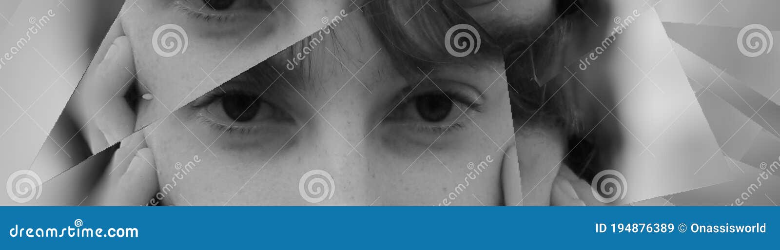 Vision Eyes Page Header Banner Background Stock Image - Image of vision ...