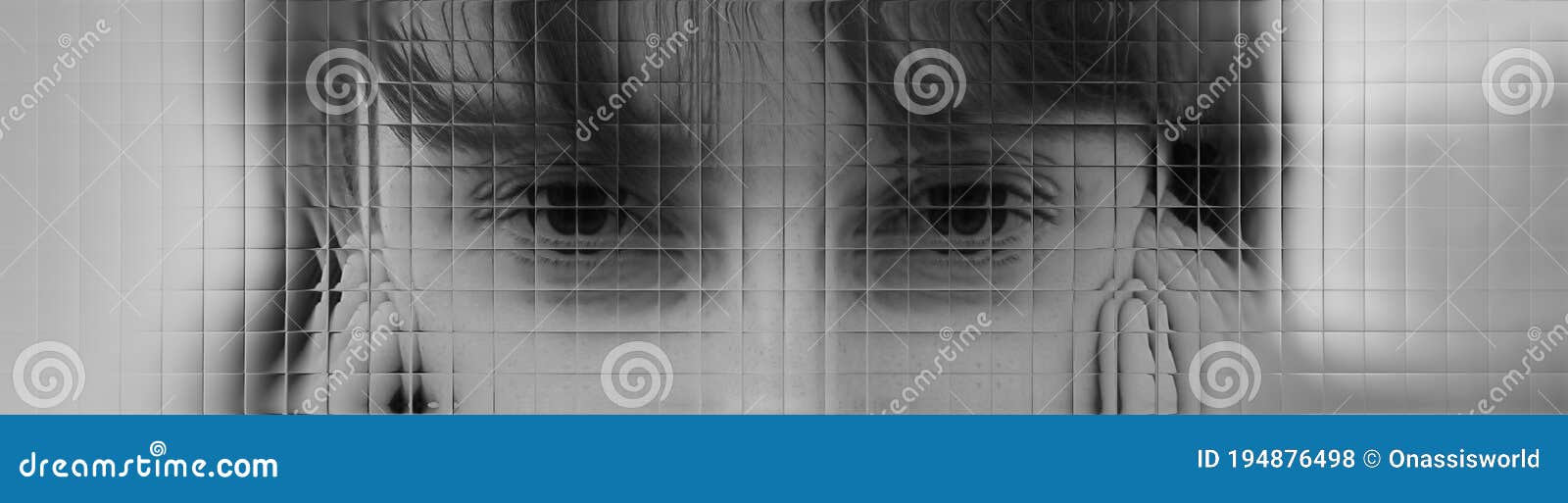 Vision Eyes Page Header Banner Background Stock Photo - Image of vision ...