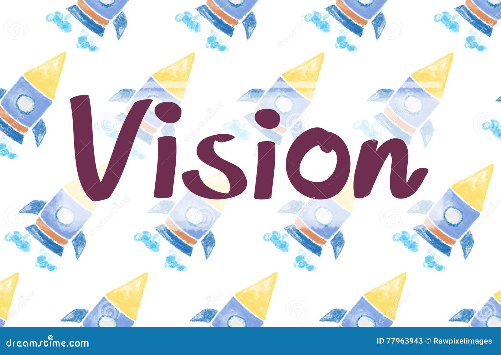 Vision Future Inspiration Motivation Objective Concept Stock ...