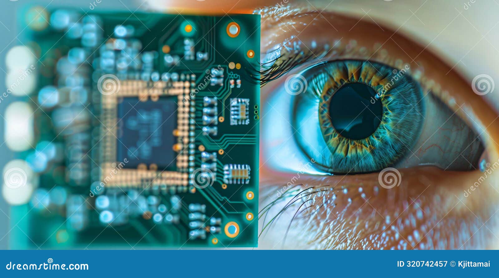 Vision Image of Technology and Business in the Future Stock ...