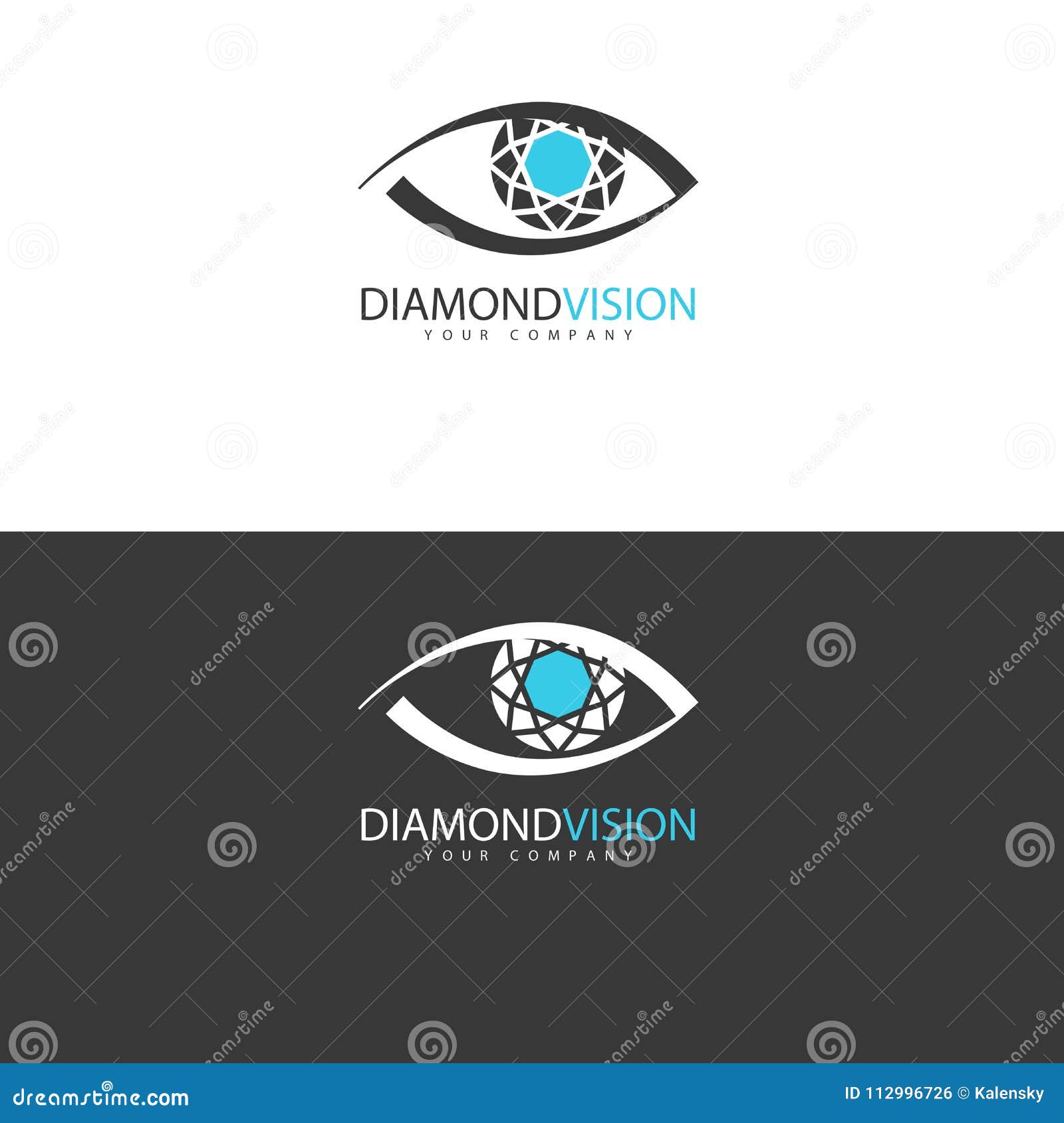 Vision Logo Design ilustración del vector. Ilustración de sencillo ...