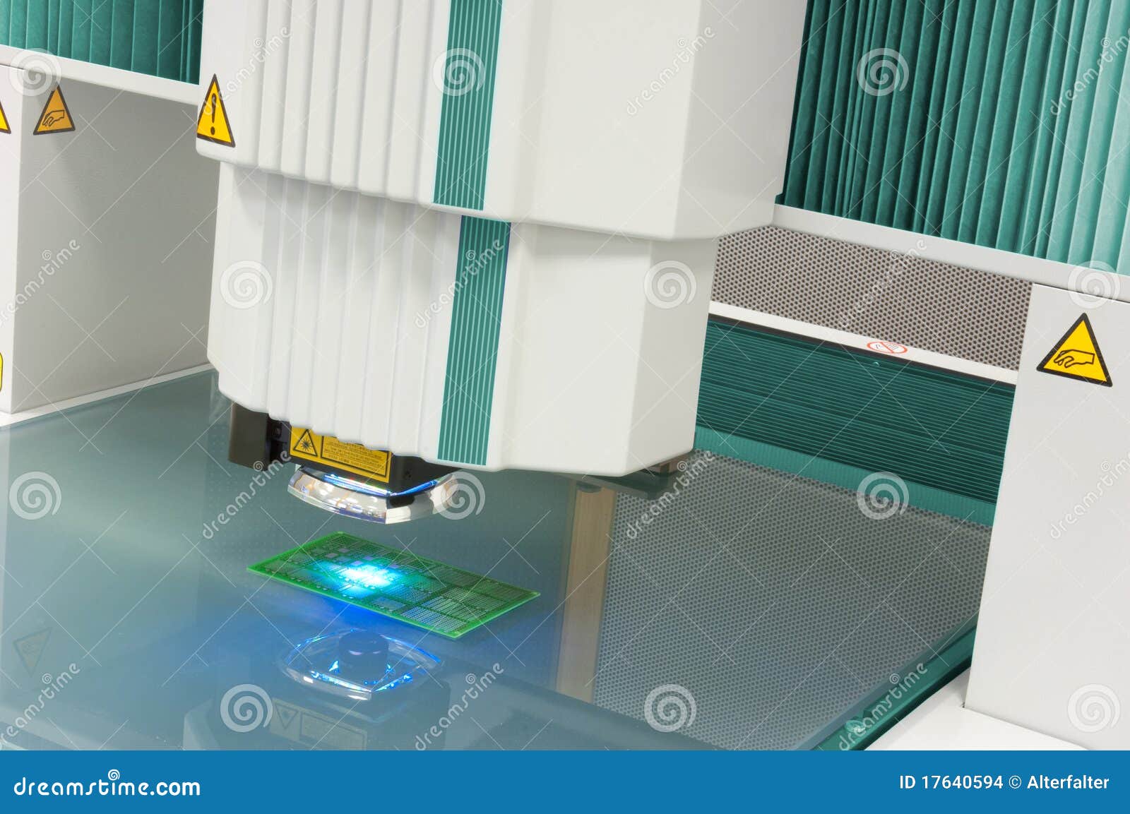Vision Measuring Instrument Stock Photo - Image of instrument ...