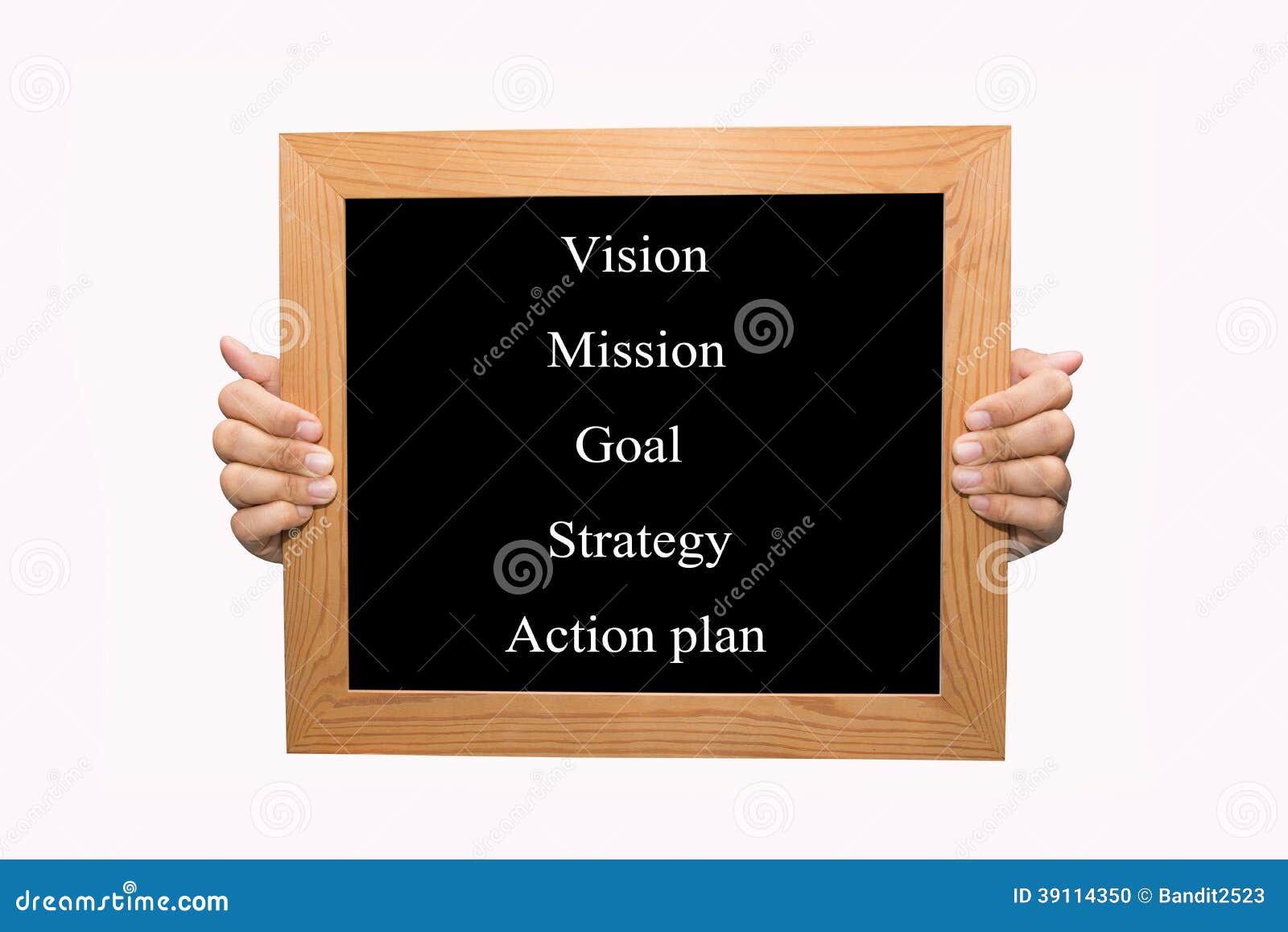 Vision - Mission - Goal - Strategy - Action Plan Stock Photo - Image of ...