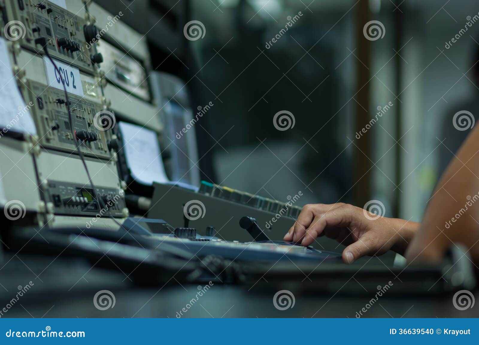 Vision mixing panel stock photo. Image of post, digital - 36639540