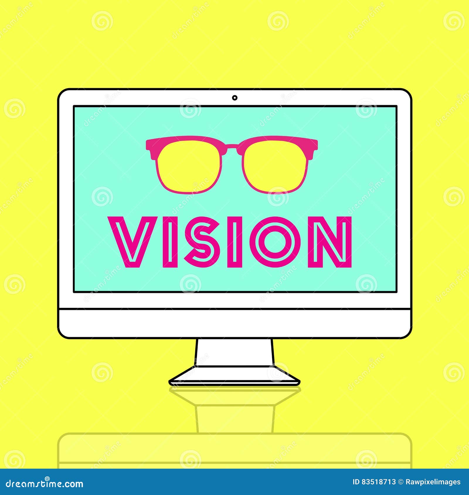 Vision Plan Aspiration Ideas Concept Stock Illustration - Illustration ...