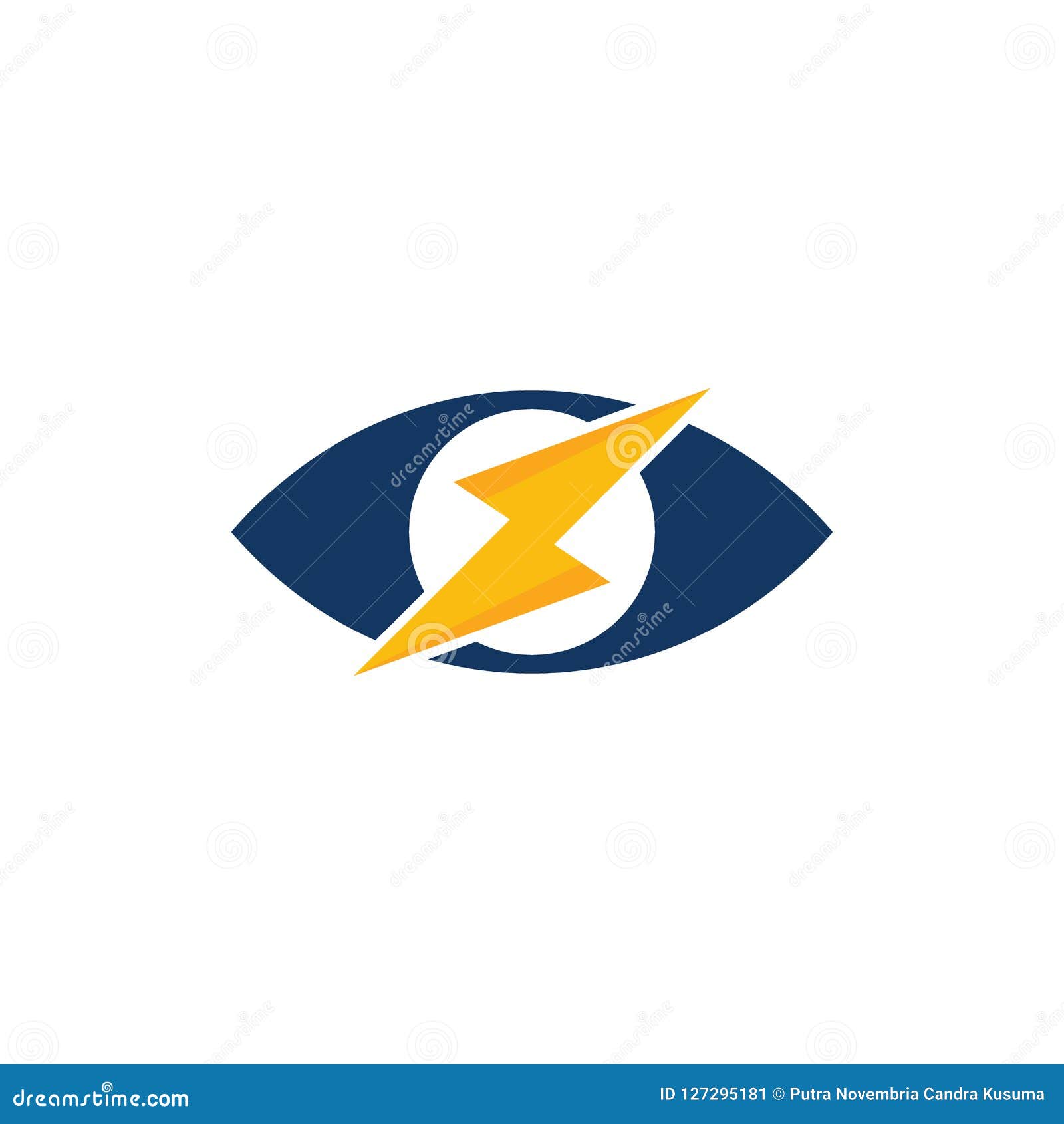 Vision Power Logo Icon Design Stock Vector - Illustration of lens ...