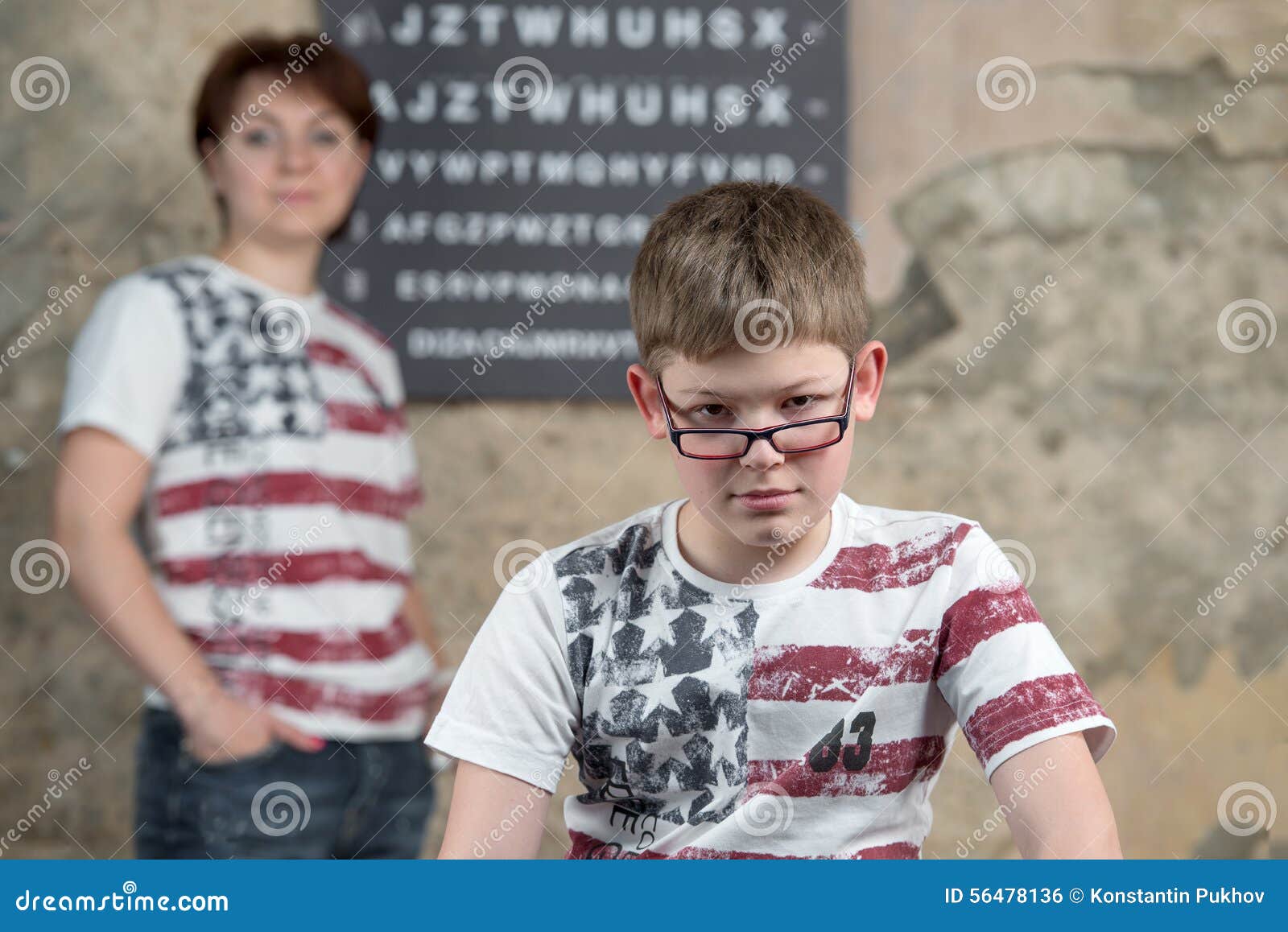 Vision problems stock photo. Image of male, funny, large - 56478136