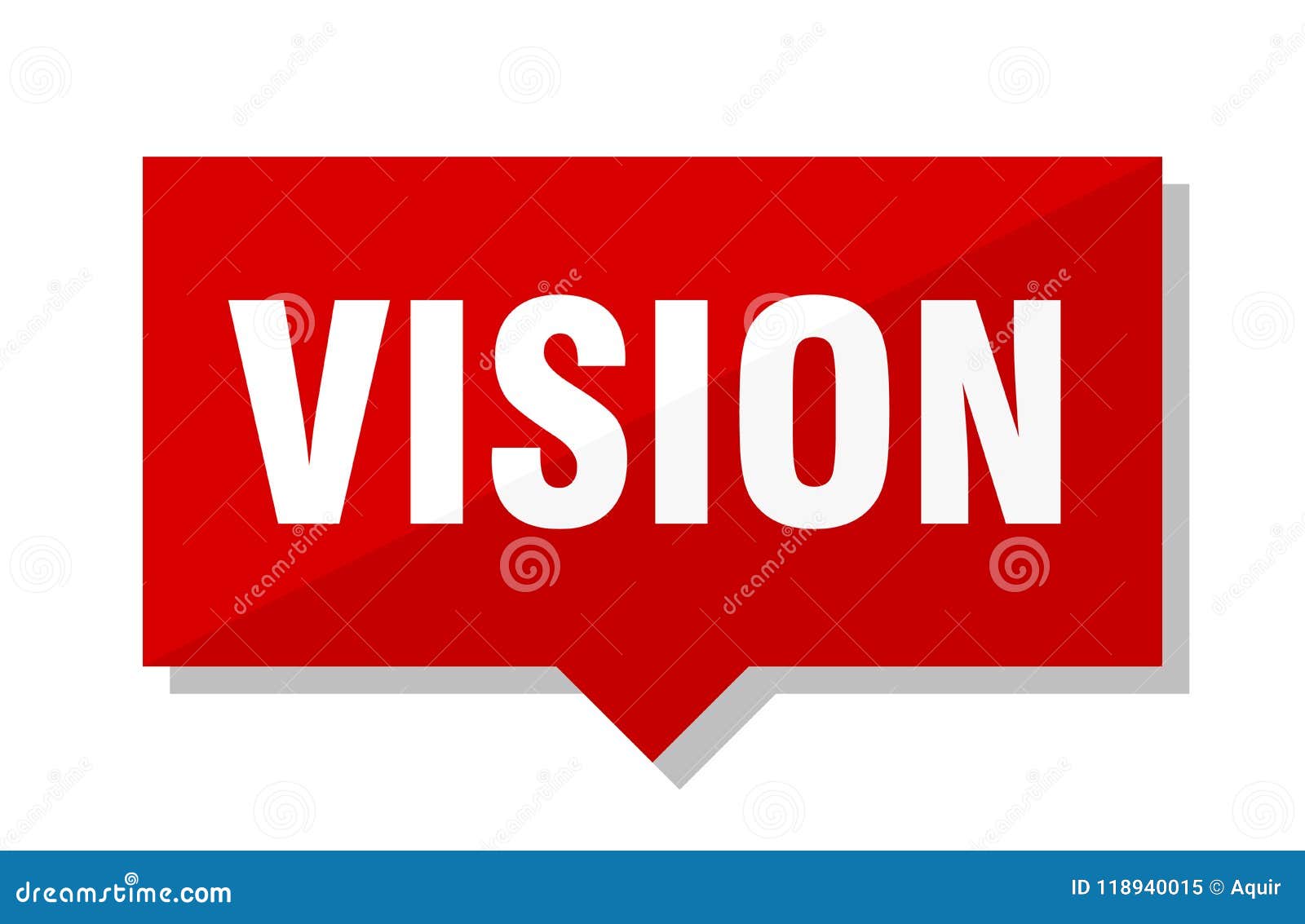 Vision price tag stock vector. Illustration of design - 118940015