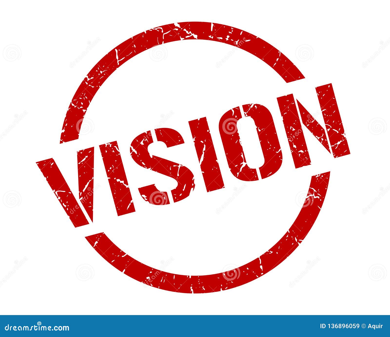 Vision stamp stock vector. Illustration of grunge, badge - 136896059