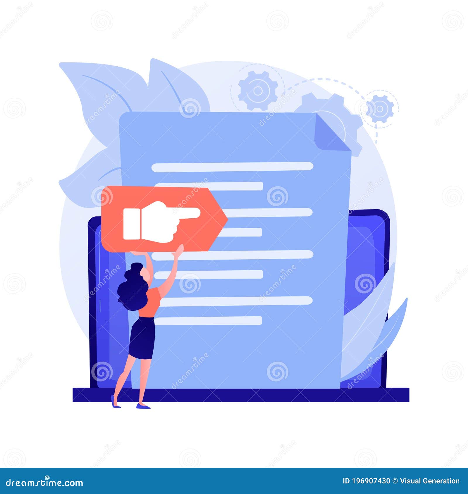 Vision and Scope Document Abstract Concept Vector Illustration. Stock ...