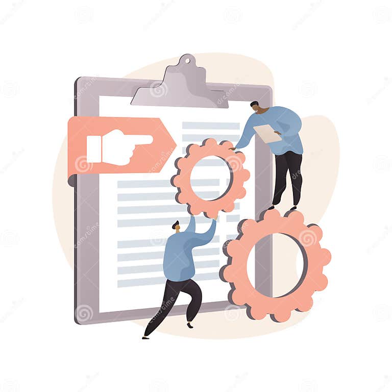 Vision and Scope Document Abstract Concept Vector Illustration. Stock ...