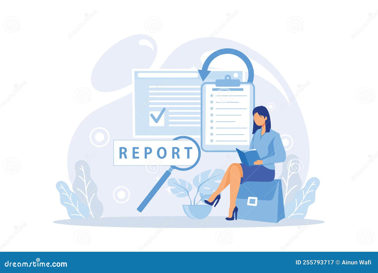 Vision and Scope Document Abstract Concept Vector Illustration. Stock ...