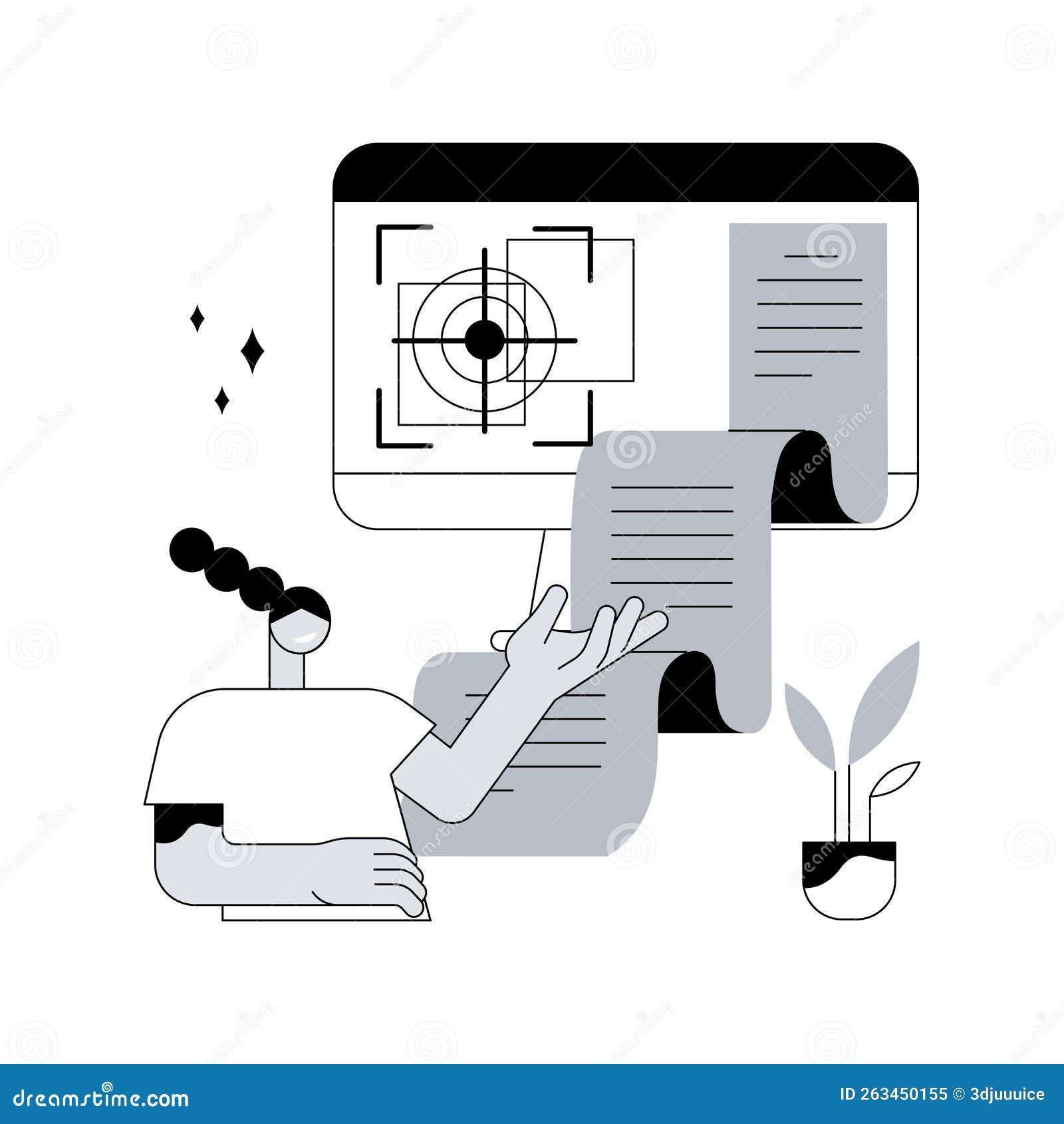 Vision and Scope Document Abstract Concept Vector Illustration. Stock ...