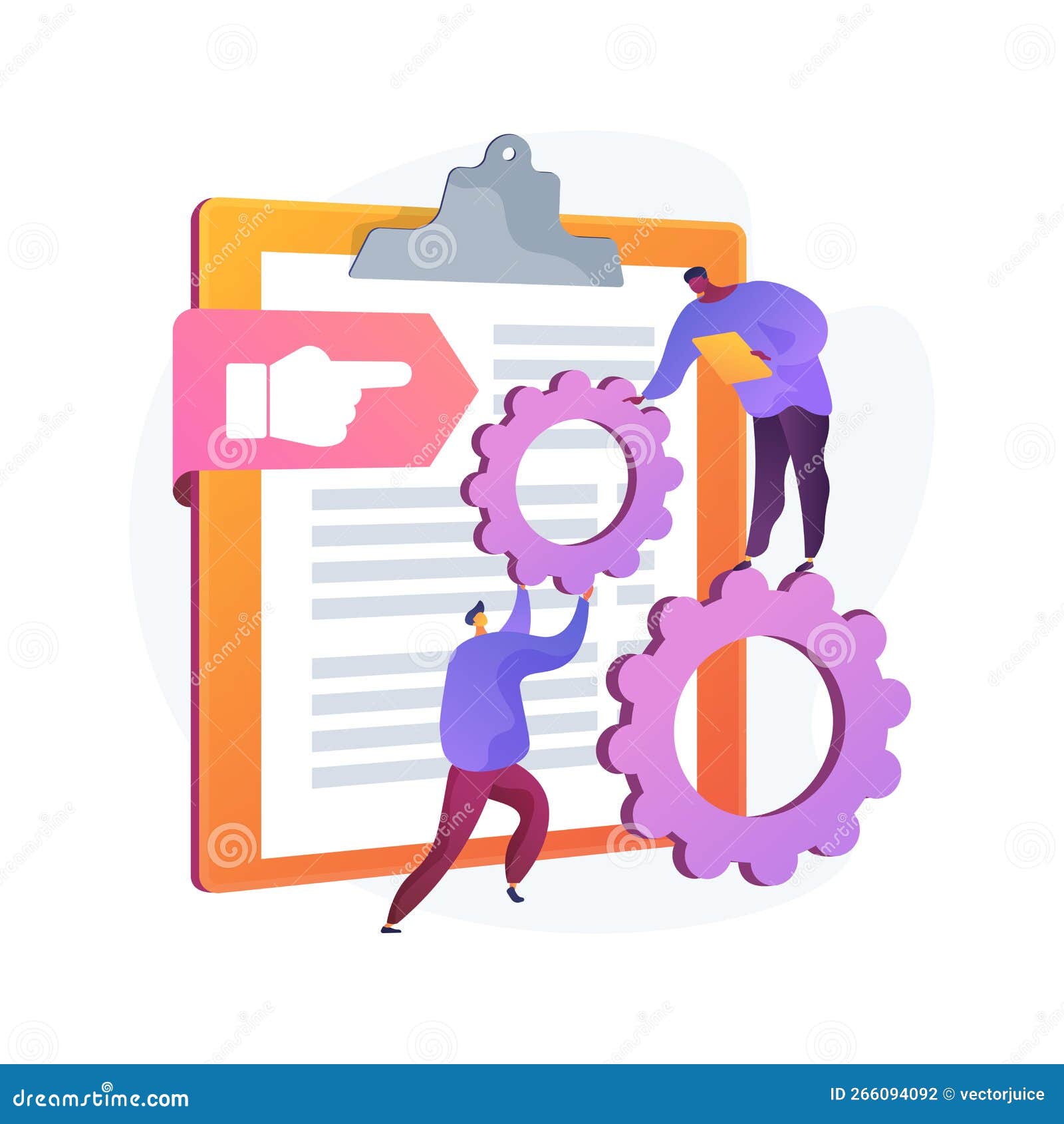 Vision and Scope Document Abstract Concept Vector Illustration Stock ...