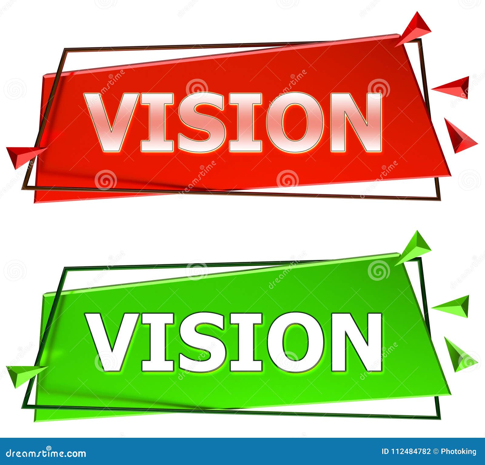 Vision sign stock illustration. Illustration of creative - 112484782