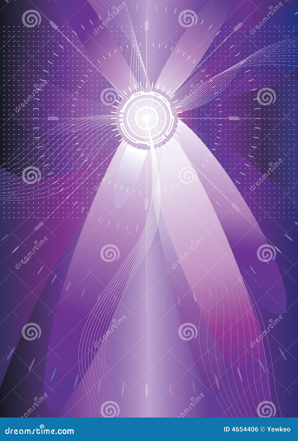 Vision space stock vector. Illustration of formation, lighting - 4654406